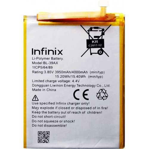 INFINIX X557 BATTERY [39AX] - Dama Mobile Spares