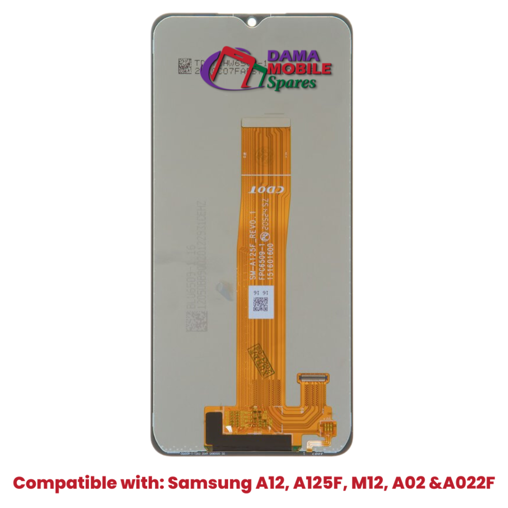 SAMSUNG A12/A125F/M12/A02/A022F COMPLETE LCD - Dama Mobile Spares