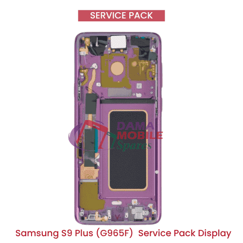 SAMSUNG S9 PLUS BIG GLASS COMPLETE LCD SERVICE PACK ORG - Dama Mobile ...